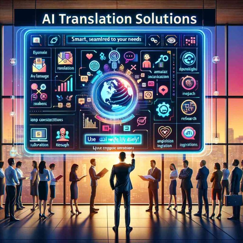 Machine Translation / AI - Innovalang